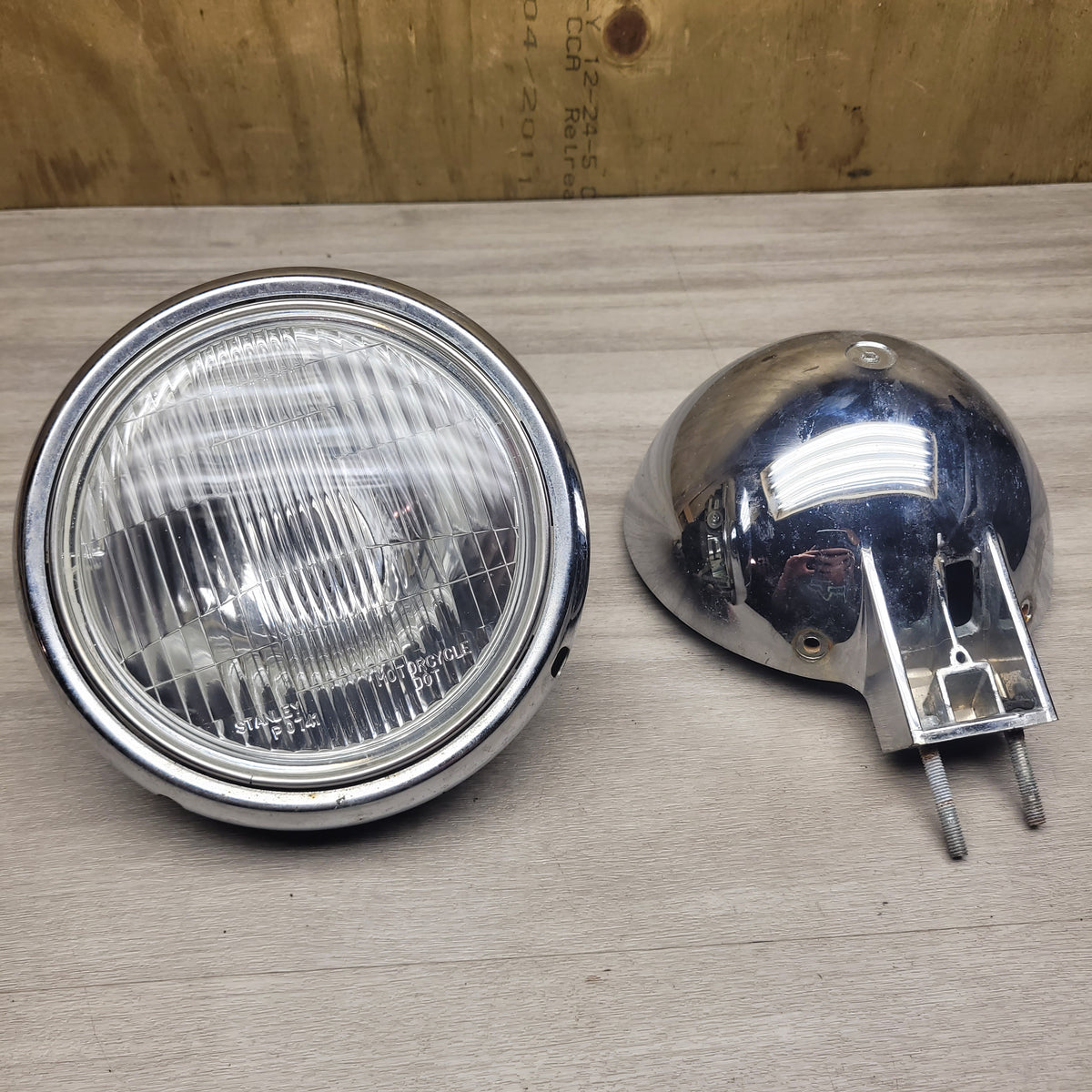 VL250 Intruder Headlight unit and cover — Motor Morgue